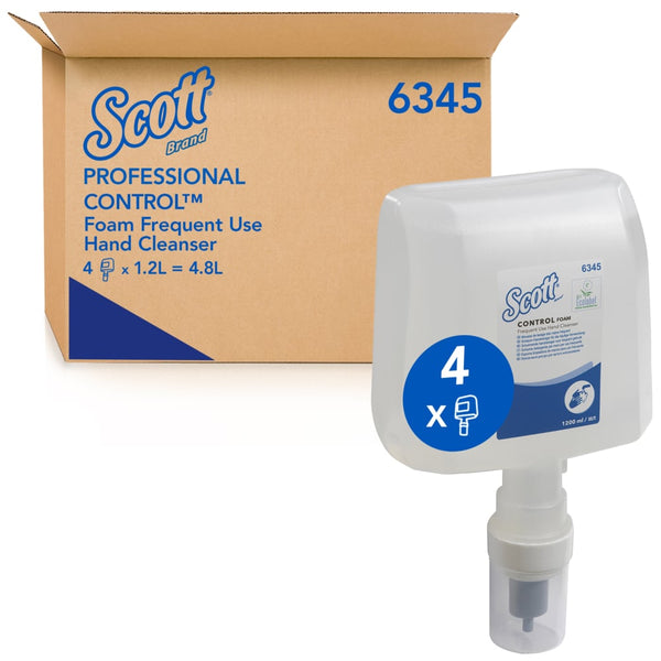 Scott 6345 Control Foam Hand Cleanser 4x1.2L | Orbit SA | www ...