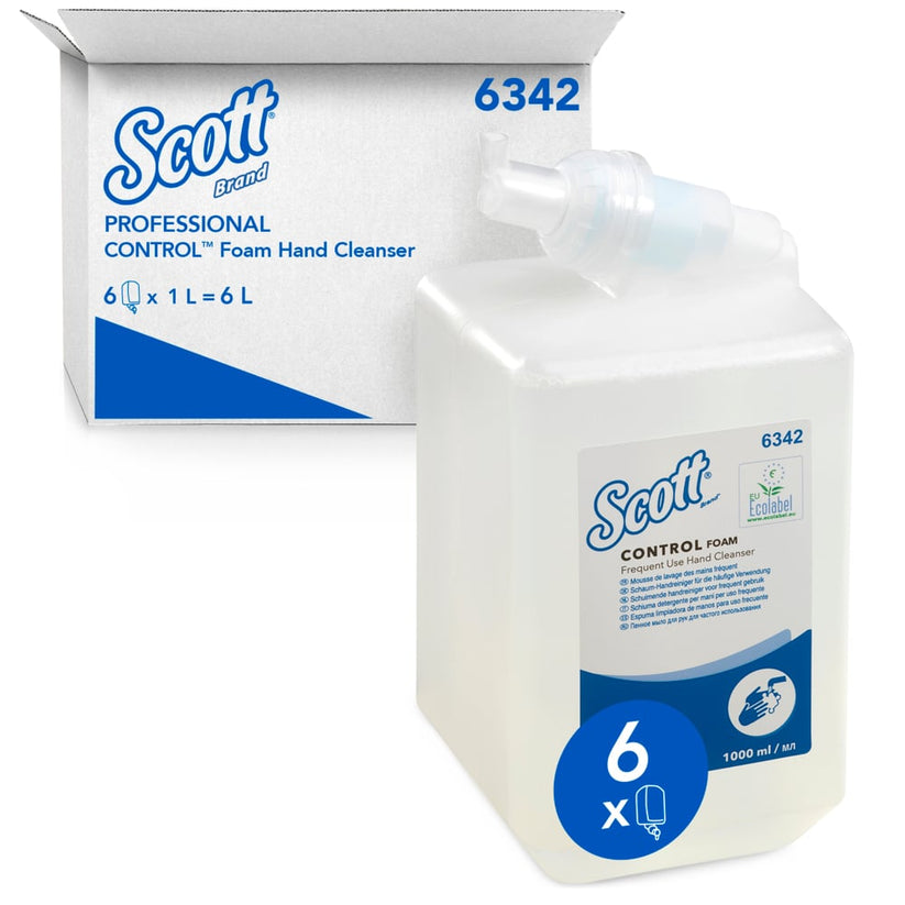 Scott 6342 Foam Hand Soap | 2,500 Shots | Orbit Industrial | www ...